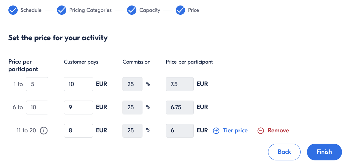 Price Page for Connected Products – Supply Partner Help Center ...